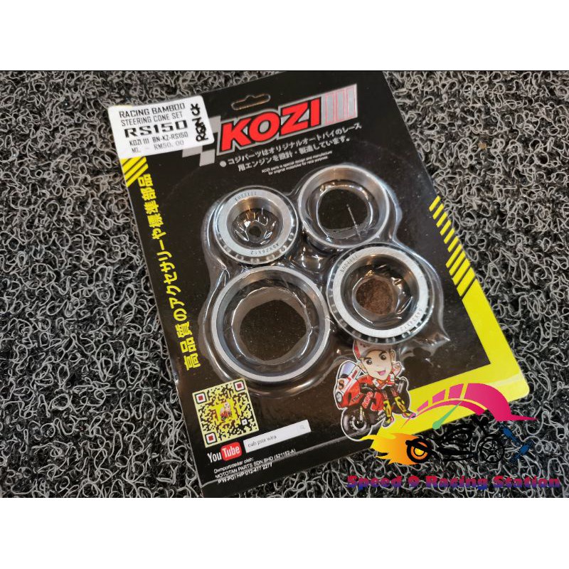 KOZI RACING BAMBOO STEERING CONE RS150 / RFS150 bearing handle | Shopee ...