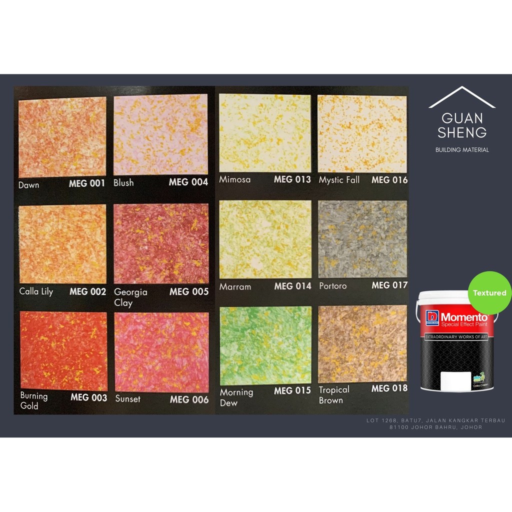 Nippon Paint Momento, Elegant Gold Series | Shopee Malaysia