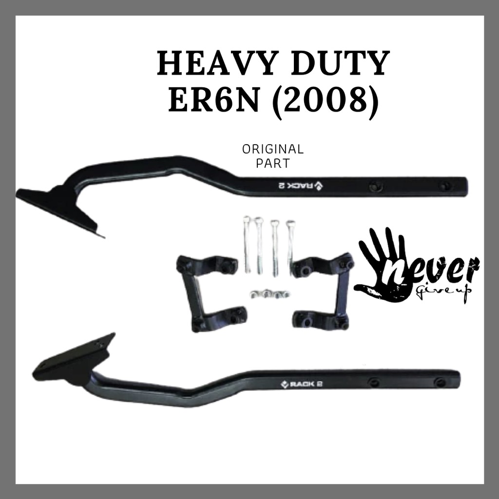 ER6N TOP BOX RACK HEAVY DUTY (2008 - 2012) | Shopee Malaysia