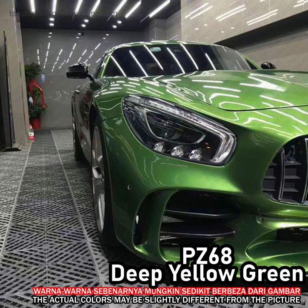 [ PZ67 Lusu Green PZ68 Deep Yellow Green ] Supreme Metallic AK Paint ...