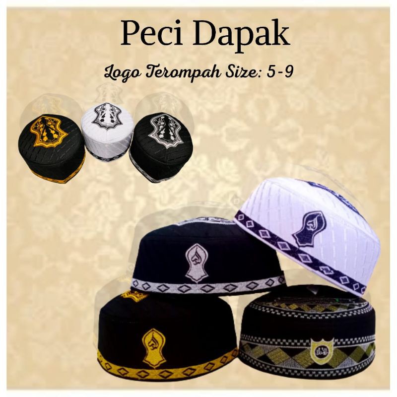 Peci dapak logo | Shopee Malaysia