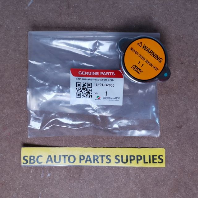 PERODUA 100% ORIGINAL MYVI 1.0 VIVA RADIATOR CAP R148 | Shopee Malaysia