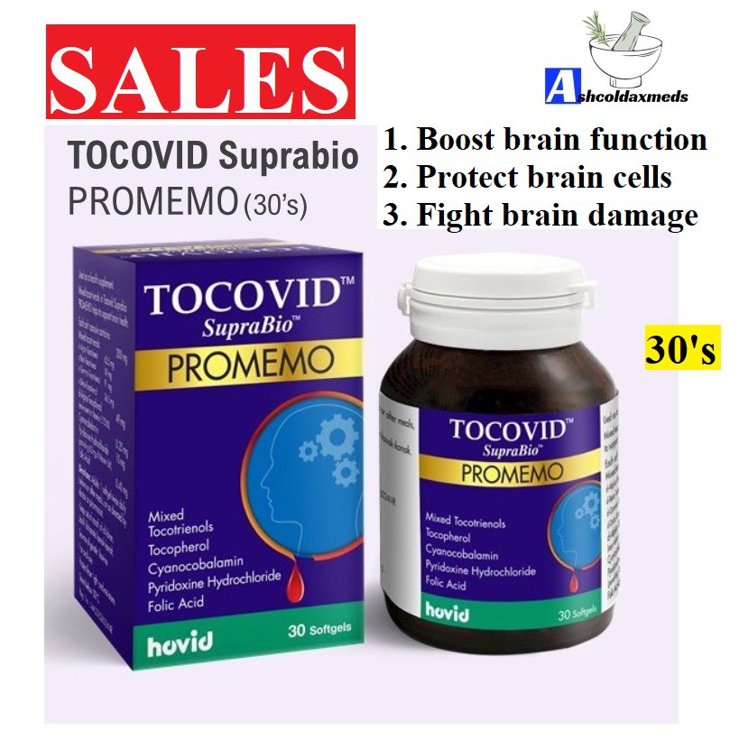 Tocovid SupraBio Promemo 30's Tocotrienol 200mg | Shopee Malaysia