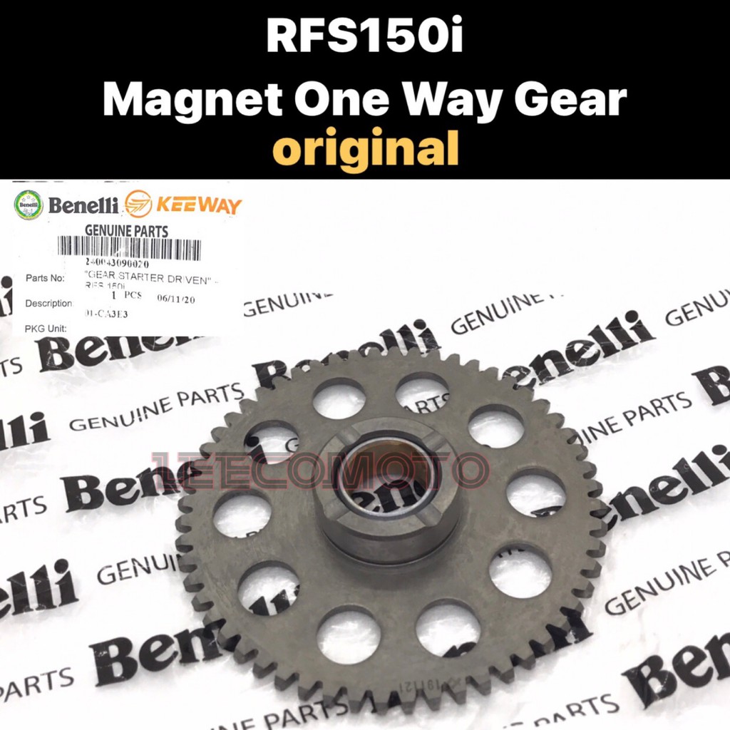 100% ORIGINAL BENELLI RFS150 RFS150i RFS15 RFS 150 150i MAGNET ONE WAY ...