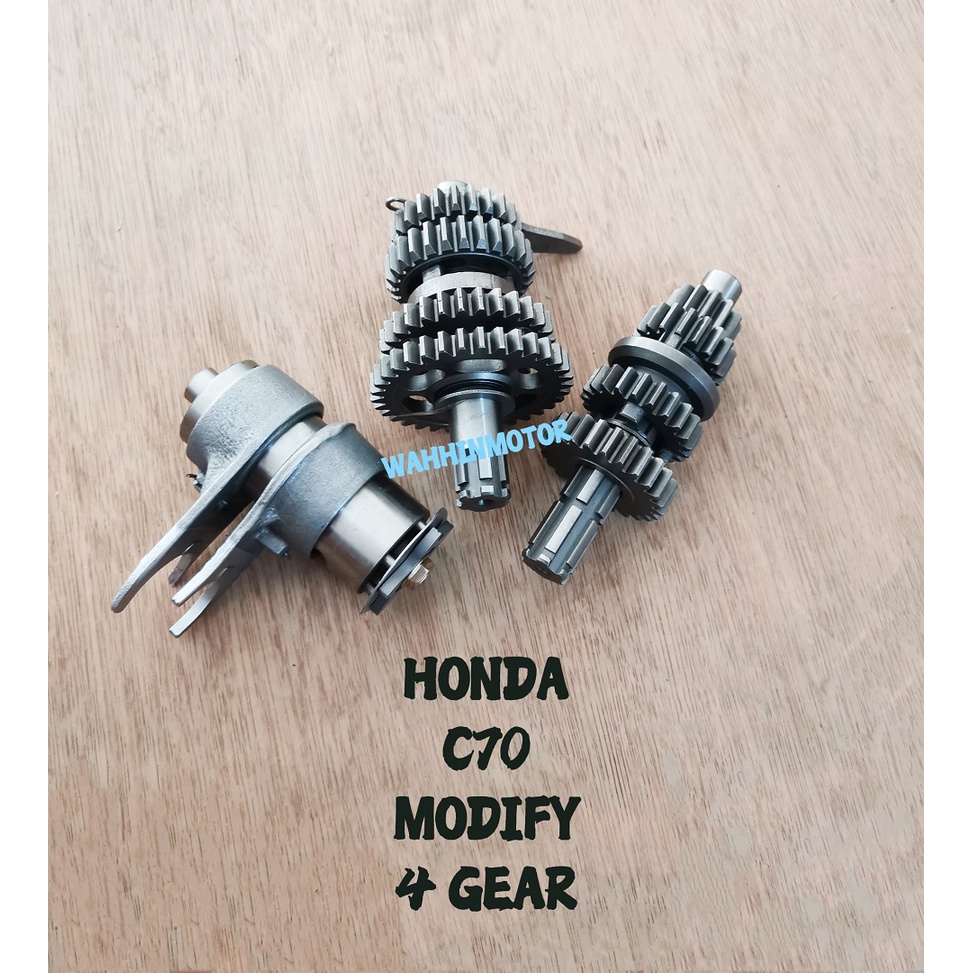 HONDA C70 GBO GBOJ GBO-J MODIFY MODI 4 GEAR GEAR BOX SET | Shopee Malaysia