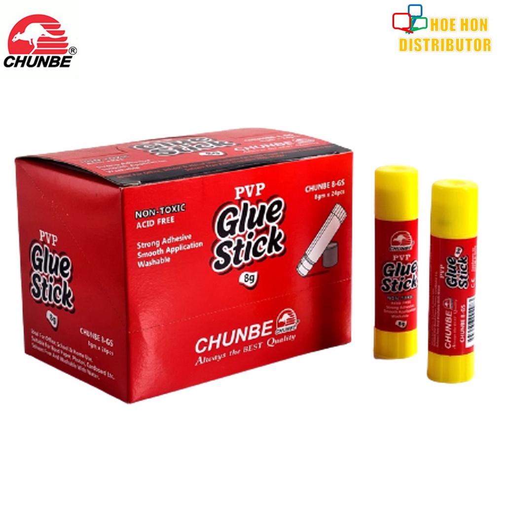 Chunbe Glue Stick 8g 1pc 8-GS All Purpose School Office Student ...