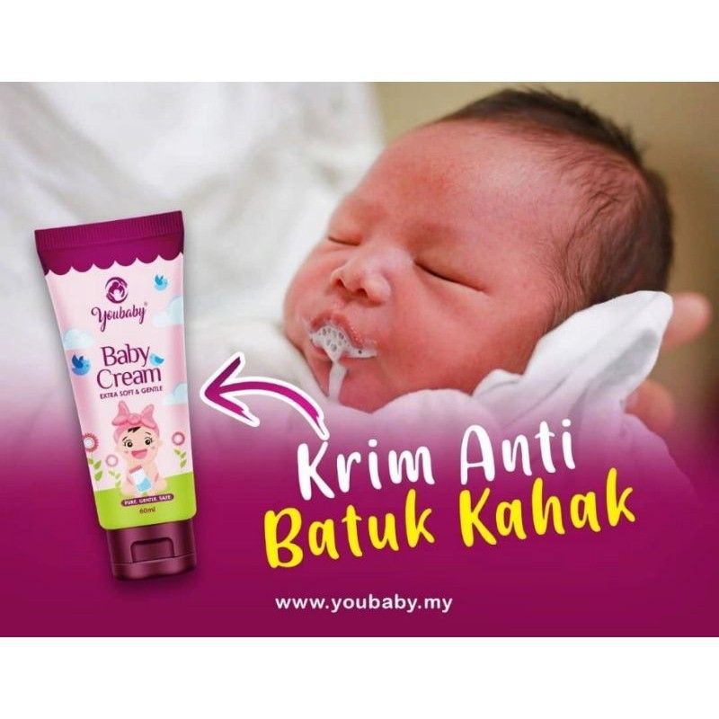 🔥YOU BABY CREAM🔥Krim Baby Batuk Selsema Eczema | Shopee Malaysia