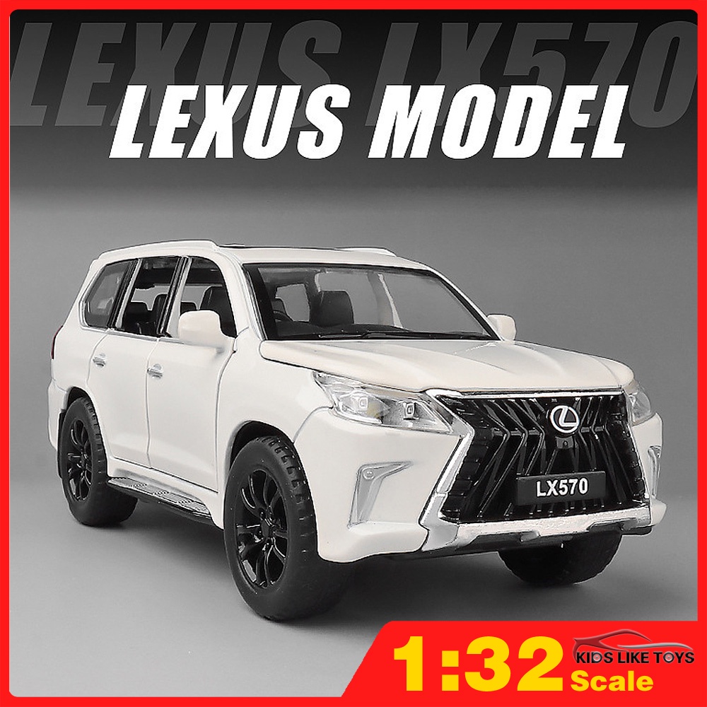 KLT 1: 32 Lexus LX 570 Diecast Model Car Alloy Cars Toys Collection ...