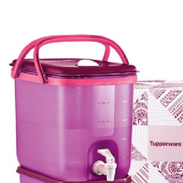 Tupperware (10L Pink with giftbox ) 10L Water Wonder All Gift Box ...