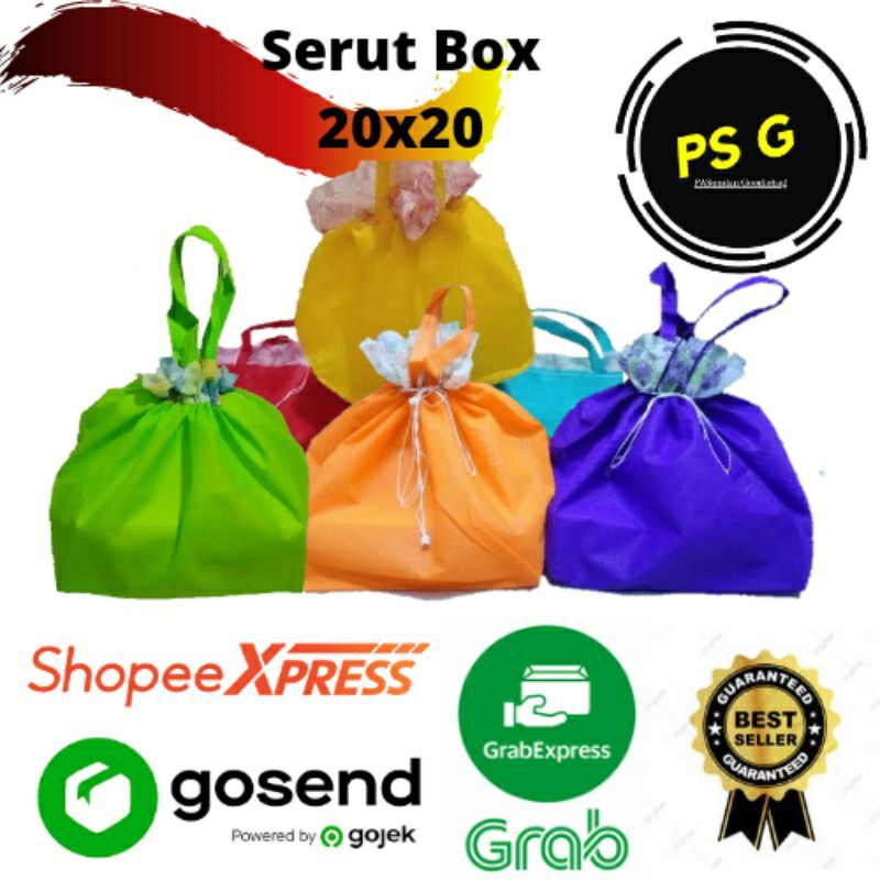 Celebration Rice Box Drawstring Bag 20x20 Spunbond (Dozen) | Shopee ...