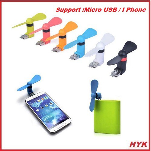 Mini Cool Micro USB Fan Mobile Phone USB Fan Cell phone For Iphone ...