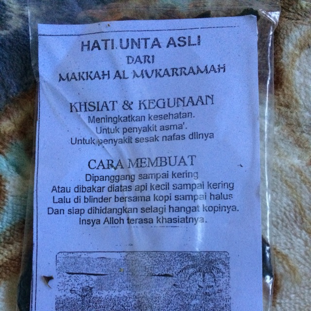 Hati unta 100% asli dari makkah madinah | Shopee Malaysia