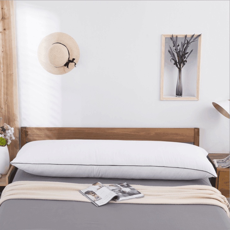 Double Pillow Long Pillow Inner 1.2 M 1.5 M1.8 M Neck Pillow Couple ...