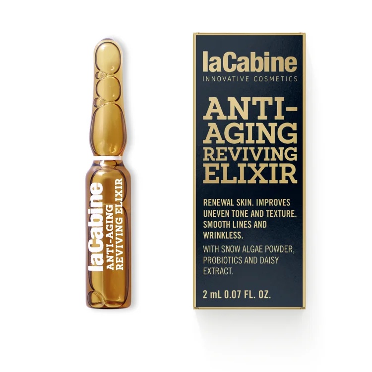 laCabine Innovative Cosmetic Ampoule Anti-Aging Reviving Elixir 2ml (G ...