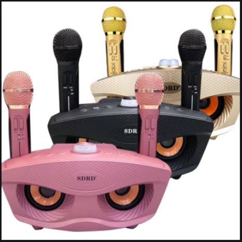 [SDRD] SD-306 SD306 SD306 Plus Speaker Karaoke Bluetooth Wireless ...