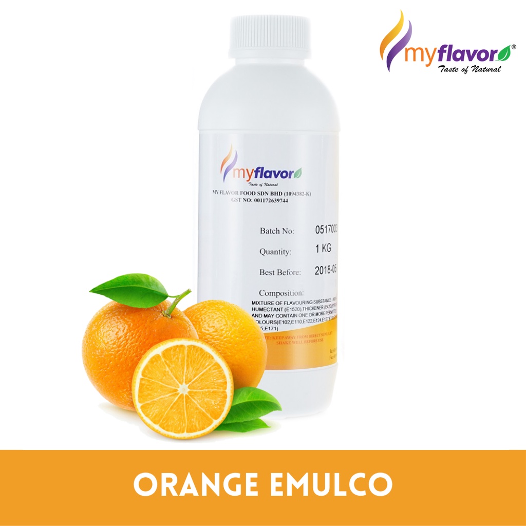 500g/1KG ORANGE EMULCO - FOOD FLAVOUR | Shopee Malaysia