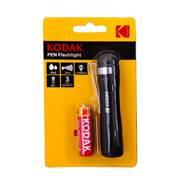 Kodak Pen Flashlight 20 lumens IP62 | Shopee Malaysia