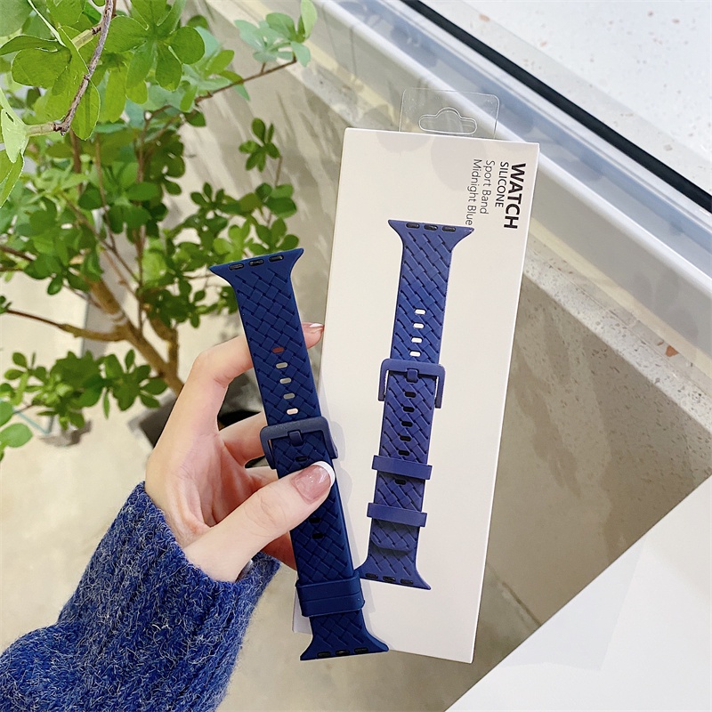 BF tali jam apple watch for Watch 7 6 5 4 3 2 1 SE 41mm 45mm 44 Mm 40mm ...