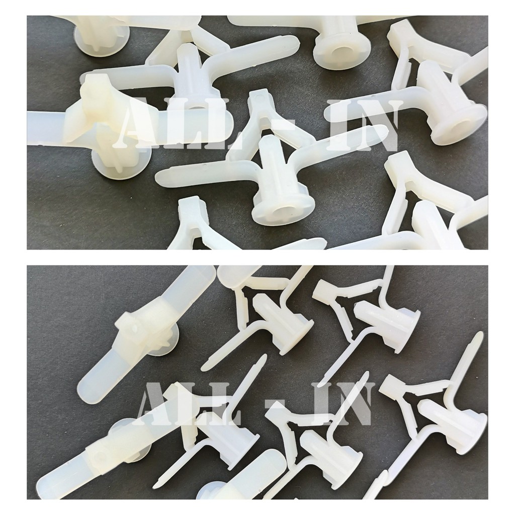 Butterfly Clip / Partition Wall Plug (10 pcs/pack) | Shopee Malaysia