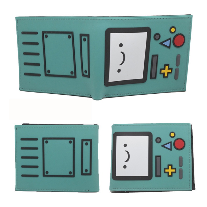 Game machine adventure time short wallet old piabo student male and ...