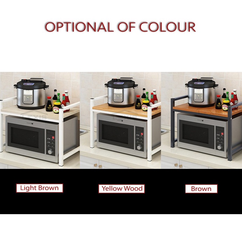 Mini Kitchen Storage Rack Utility Shelf Home Rack Modern Style Rak ...