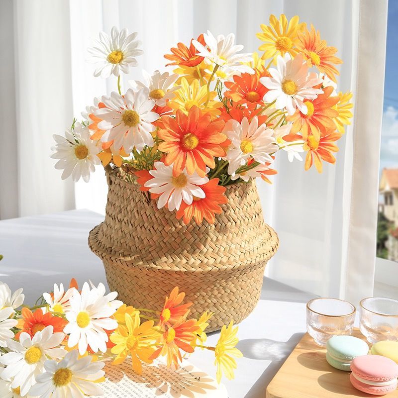 Cengkeh Chrysanthemum Bunga Tiruan Susunan Bunga Daisy Dalaman Tunggal ...