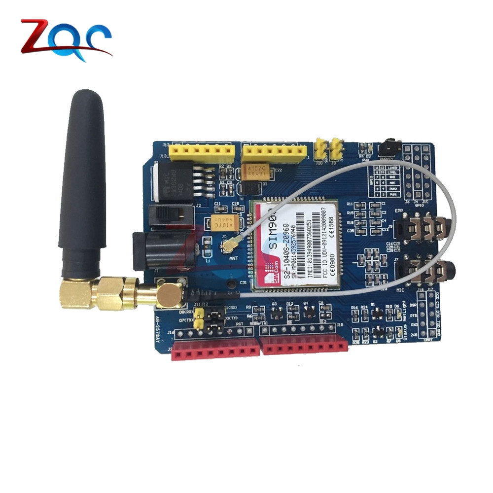 SIM900 GPRS/GSM Shield Development Board Quad-Band Module for arduino Compatible with UNO MEGA ...