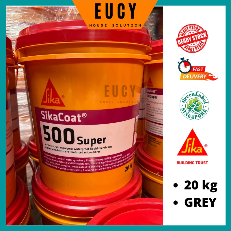 SIKACOAT 500 SUPER (20kg) Waterproofing Paint/Concrete Hairline Crack ...