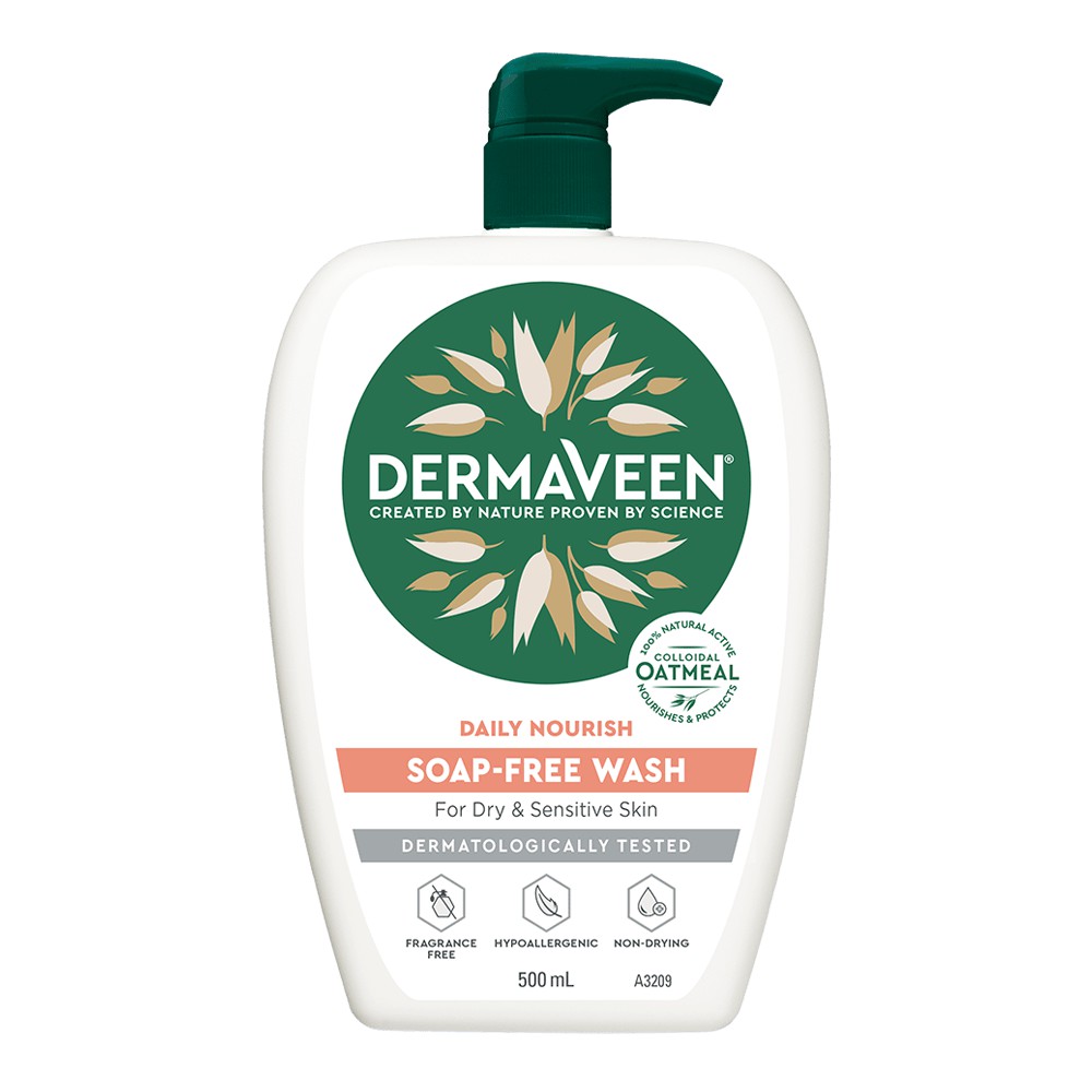 DermaVeen Daily Nourish Soap Free Wash 500ml | Shopee Malaysia