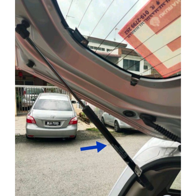 PERODUA AXIA REAR BONNET ABSORBER LH/ RH BOOT ABSORBER | Shopee Malaysia