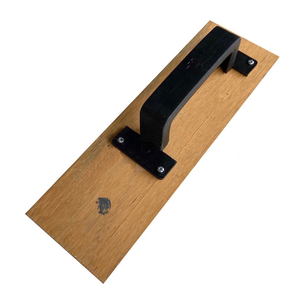 4" x 12" Wood Cement Trowel l Papan Gosok Simen Kayu Jati & Kayu Biasa ...