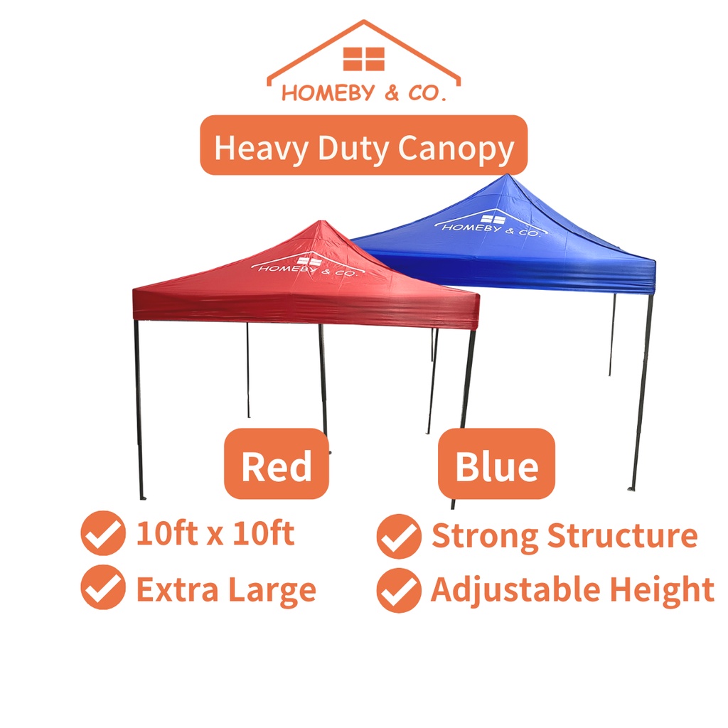 HOMEBY Night Market Canopy 10x10 Heavy Duty Kelambu Khemah 10x10 Khemah ...