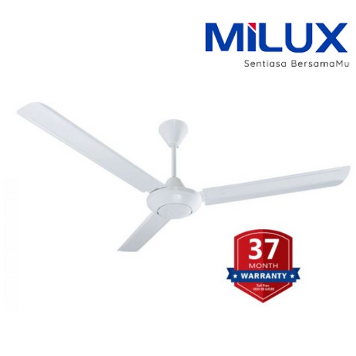 MILUX 3 Blade 60" Ceiling Fan MCF-6001 White | Shopee Malaysia