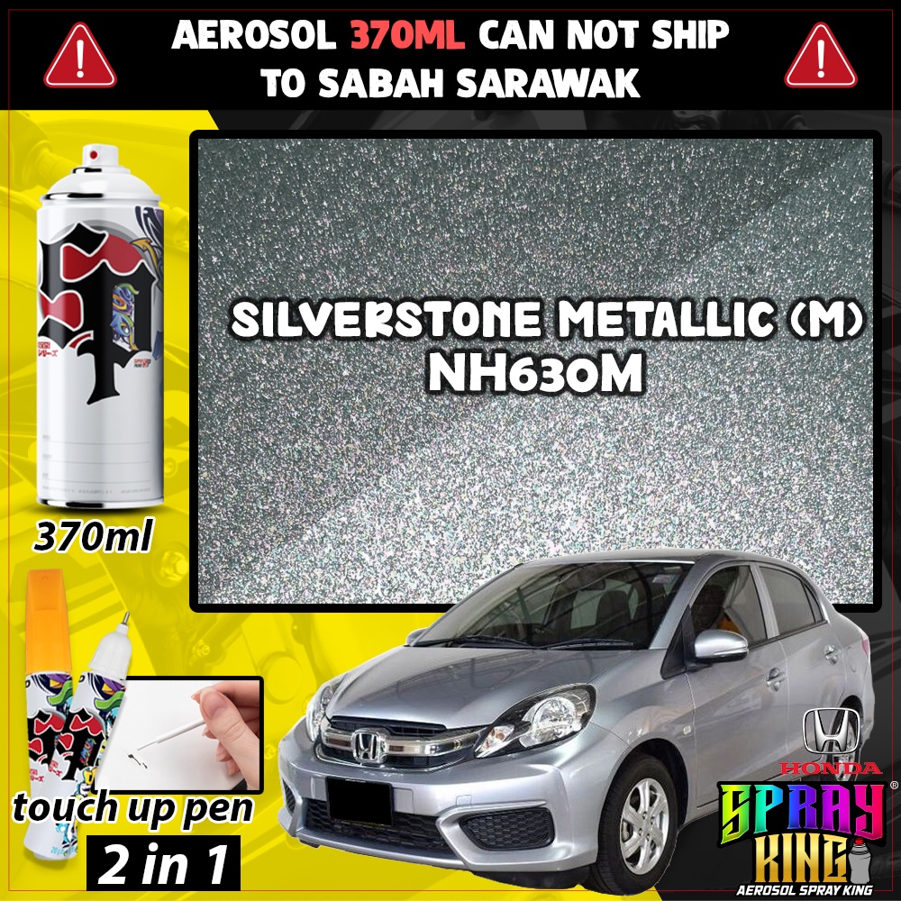 NH630M SilverStone Metallic ( Touch Up Pen Honda Brio Amaze ) Car Spray ...
