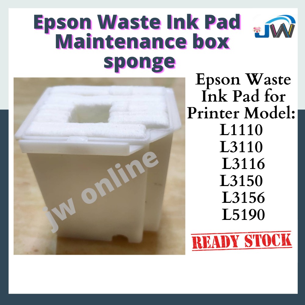 Epson Waste Ink Pad For L1110 L3110 l3116 L3150 L3156 L5190 Maintenance ...