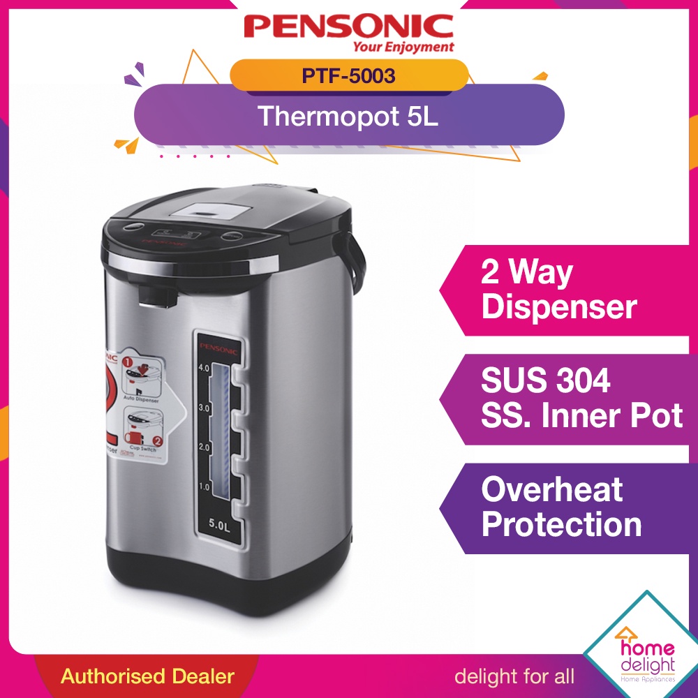 Pensonic Thermo Pot 3L 5L 6L PTF3001 PTF5001 PTF6000 | Shopee Malaysia