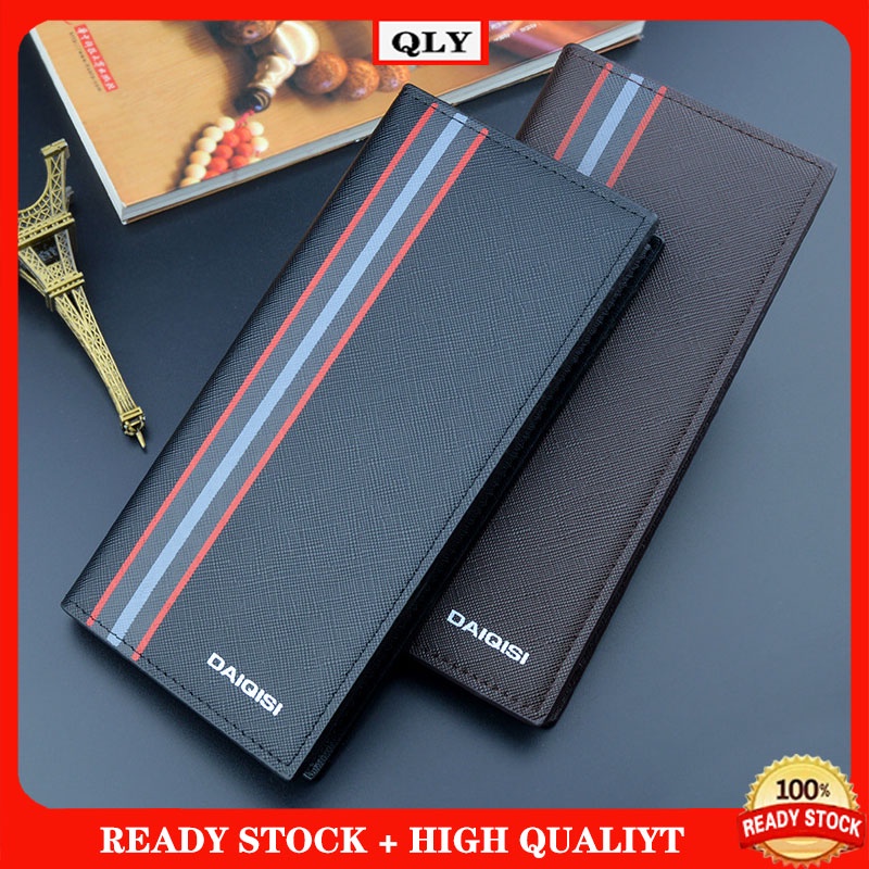 New Men Long Wallet Multi-card Slot Large Capacity Fashion Suit Wallet ...