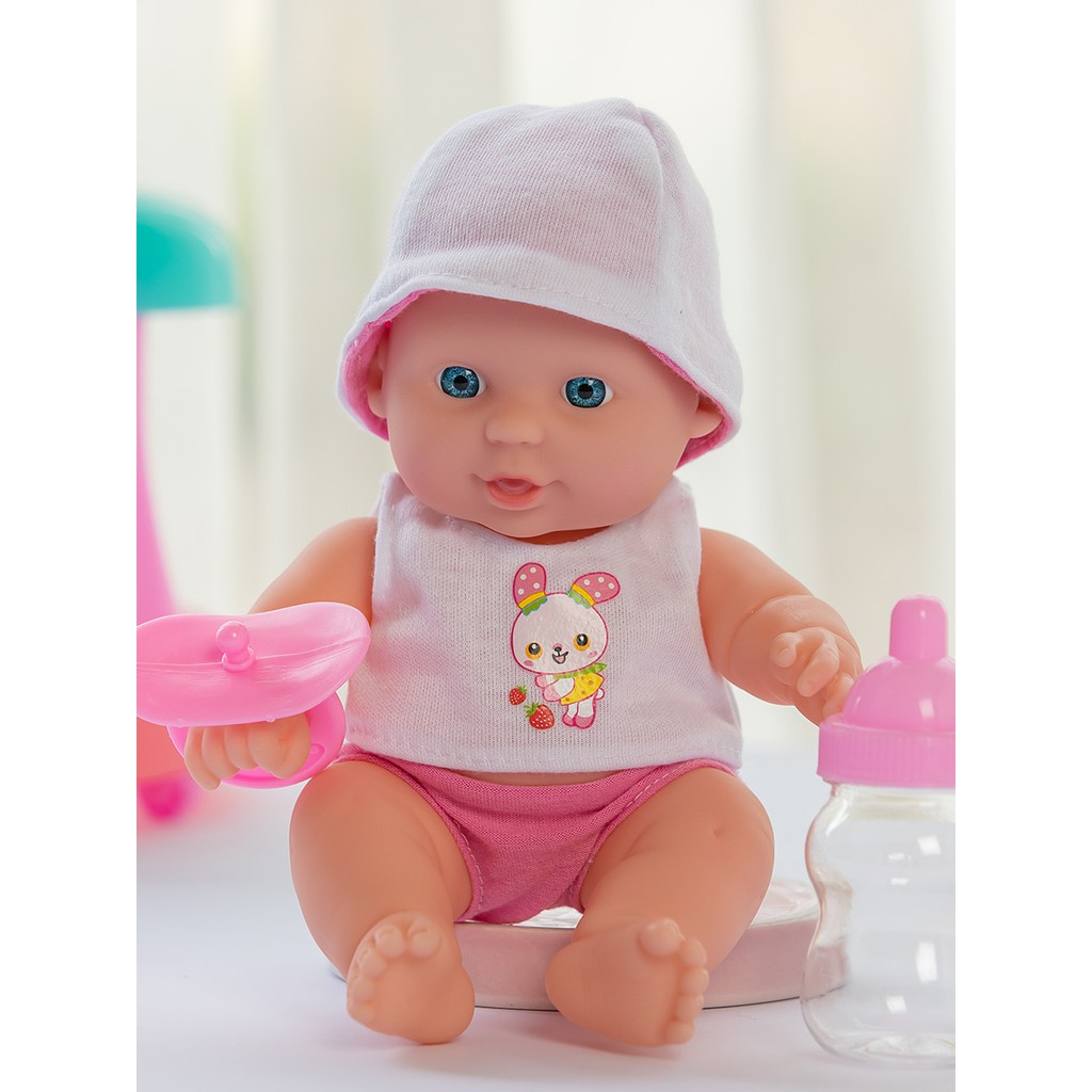 Simulasi Bayi Anak Patung Mainan Gadis Penuh Getah Lembut Penjaga ...