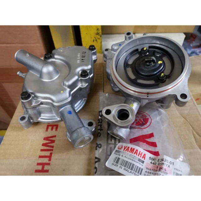 Yamaha Original Water Pump Set ,Original HLY 100% ,Yamaha LC135 V1 V2 V3 V4 V5 V6, Y15zr Ysuku ...