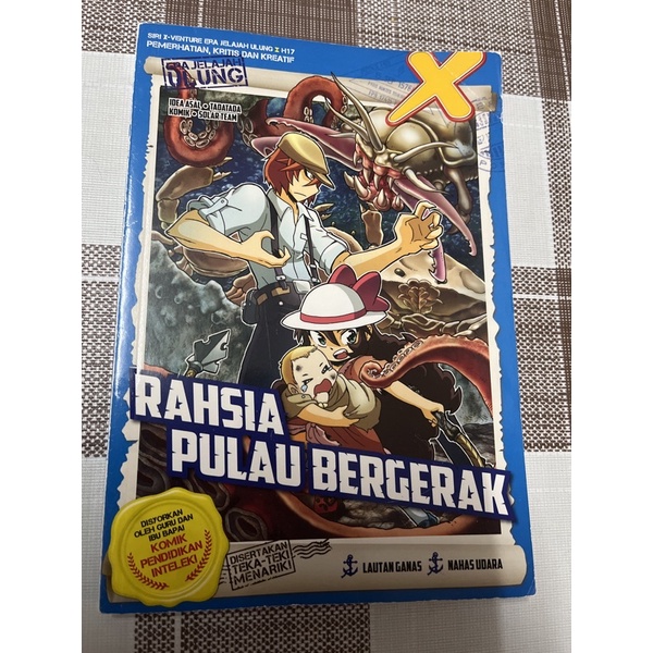 Komik M - Rahsia Pulau Bergerak (preloved) | Shopee Malaysia