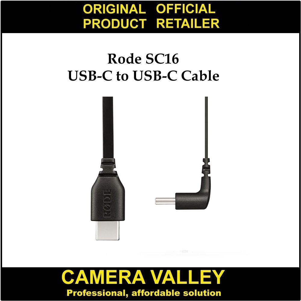 Rode SC16 / SC15 USB / Type-C To USB Type-C Cable / Microphone to Smart ...