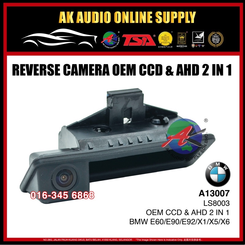 BMW E60 / E90 / E92 / X1 / X5 / X6 ( LS-8003 ) Car HD CCD & AHD 2 in 1 ...