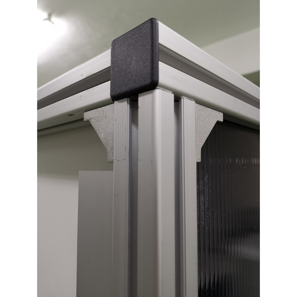 Aluminium profile end cap 3030 4040 extrusion | Shopee Malaysia