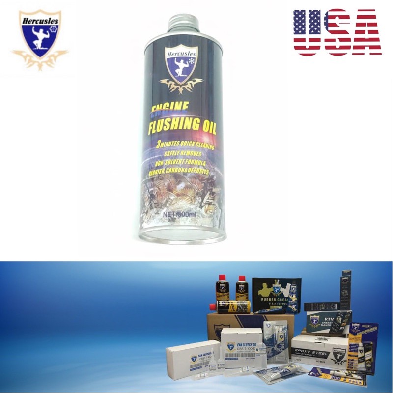 Hercusles Engine Flushing Oil (500ml) FOR PROTON ,PERODUA ,TOYOTA ...
