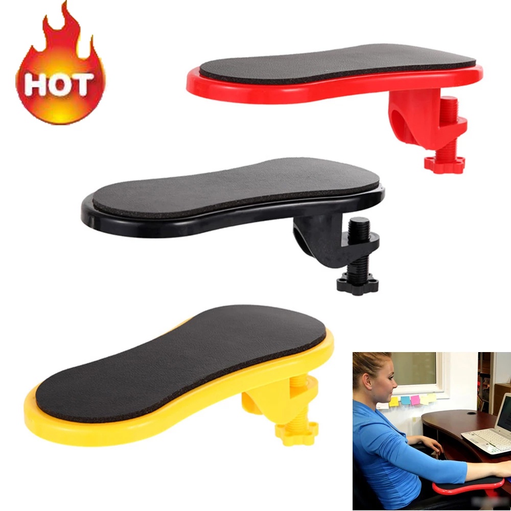 Computer Office Table Arm Rest Hand Holding Bracket Attachable Armrest ...