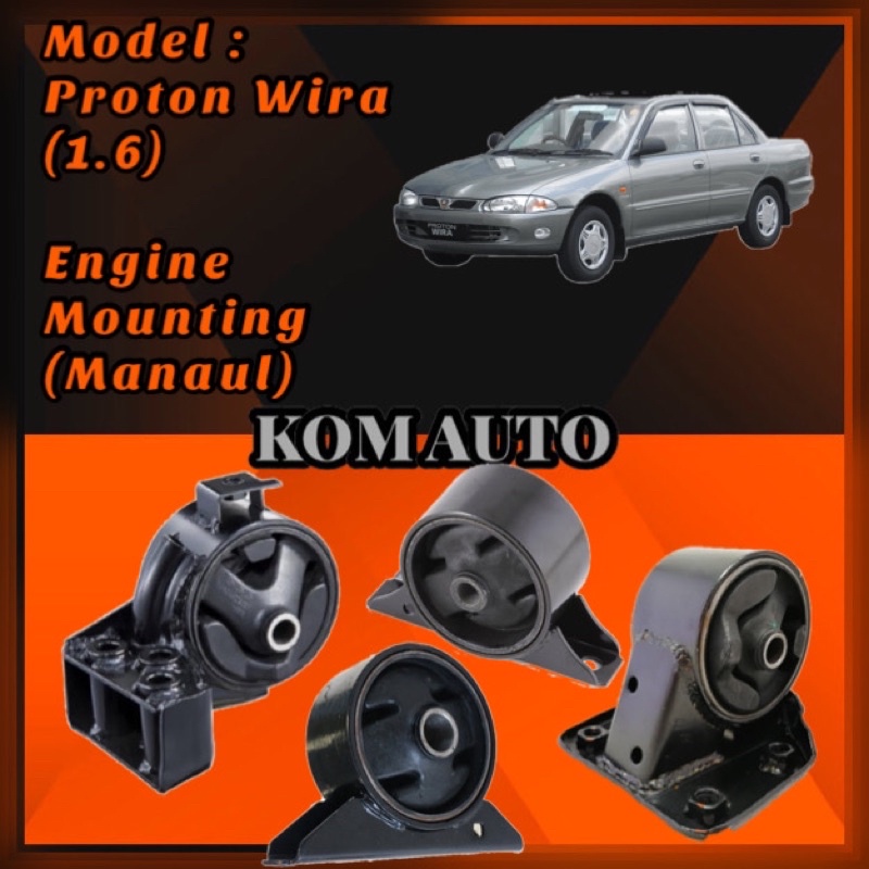 Proton Wira (1.6), Satria Engine Mounting (Manaul) | Shopee Malaysia