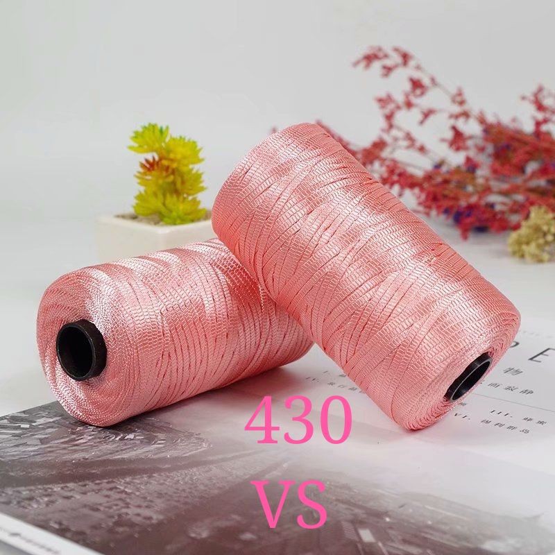 Beg Benang Kait (warna 421-463)SMA Summer cool Flat Fancy Yarn Mix-color扁带线(Nylon Yarn)(lebar ...