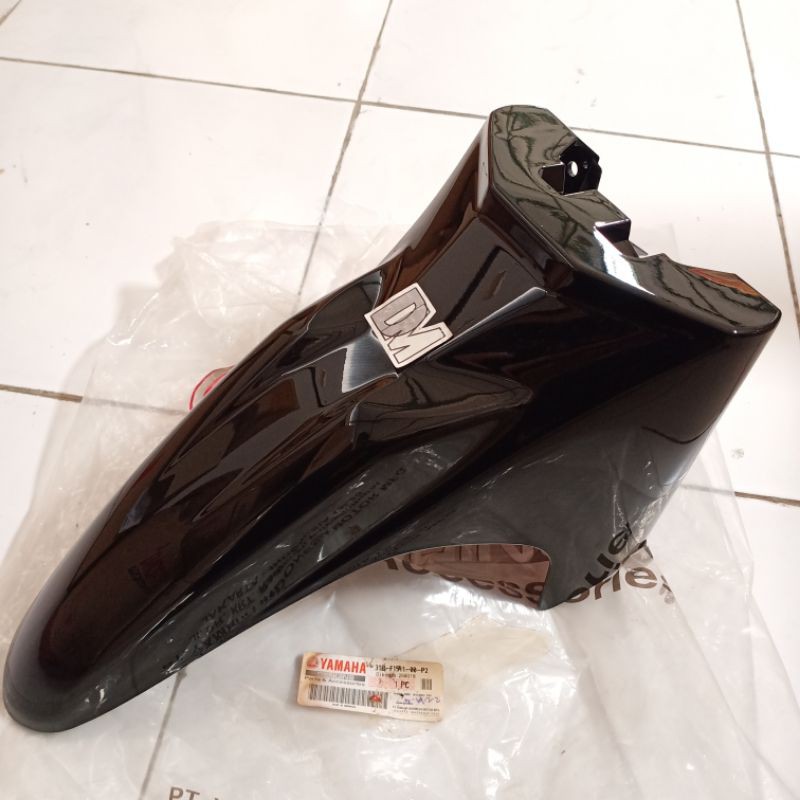 HITAM Jupiter Z new robot black and blue cross front fender fender 31B ...