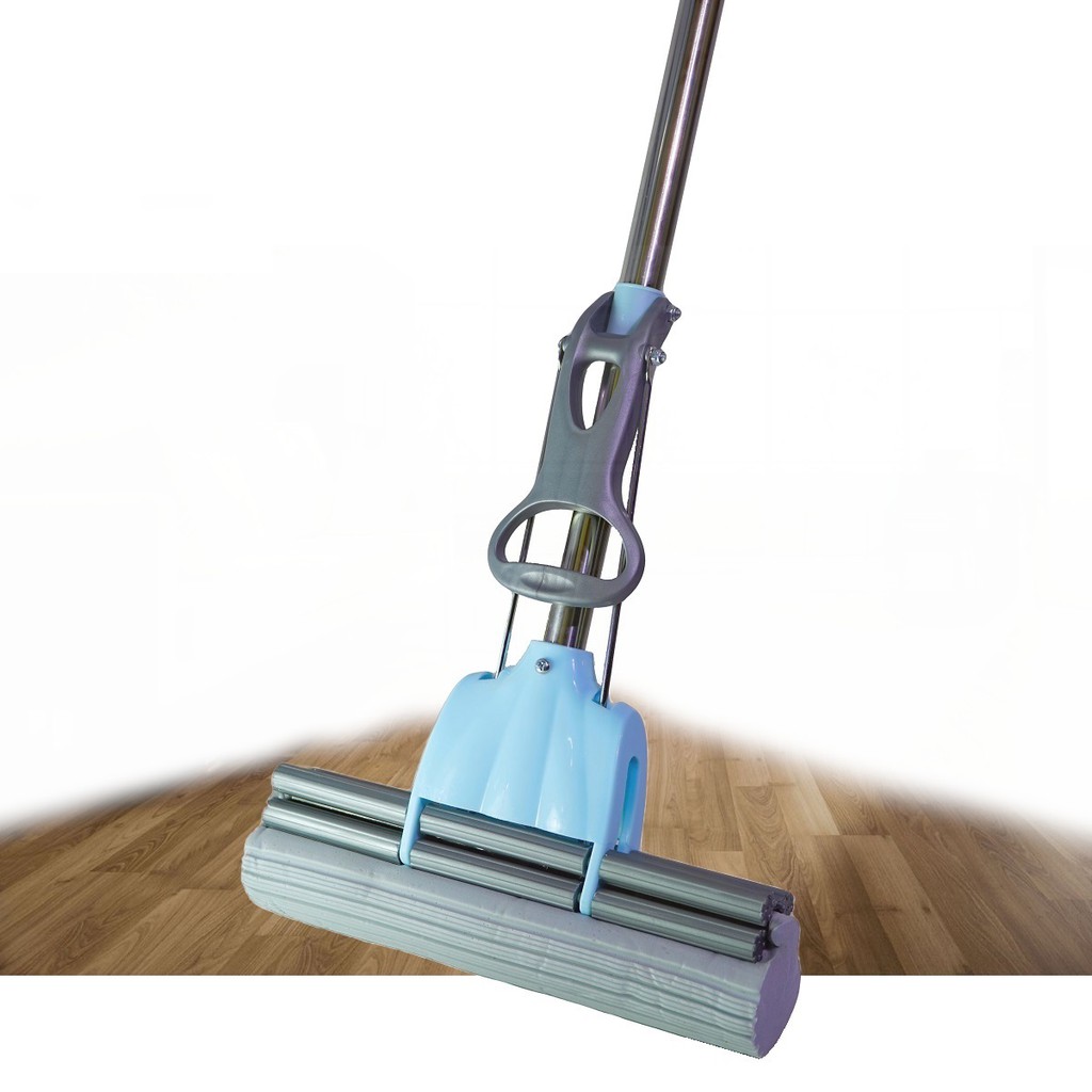 Sponge Mop Floor Cleaner Floor Wiper Mop Lantai Serbaguna Self Drying ...