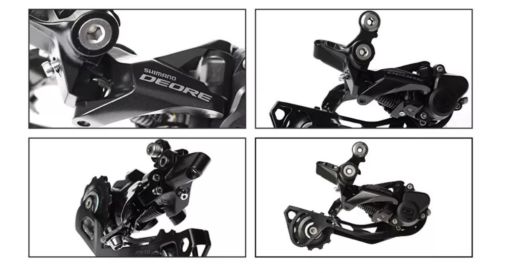 [𝟏𝟎𝟎% 𝐎𝐑𝐈𝐆𝐈𝐍𝐀𝐋®] Deore 10 Speed Rear Derailleur RD M6000 Bicycle Gear ...